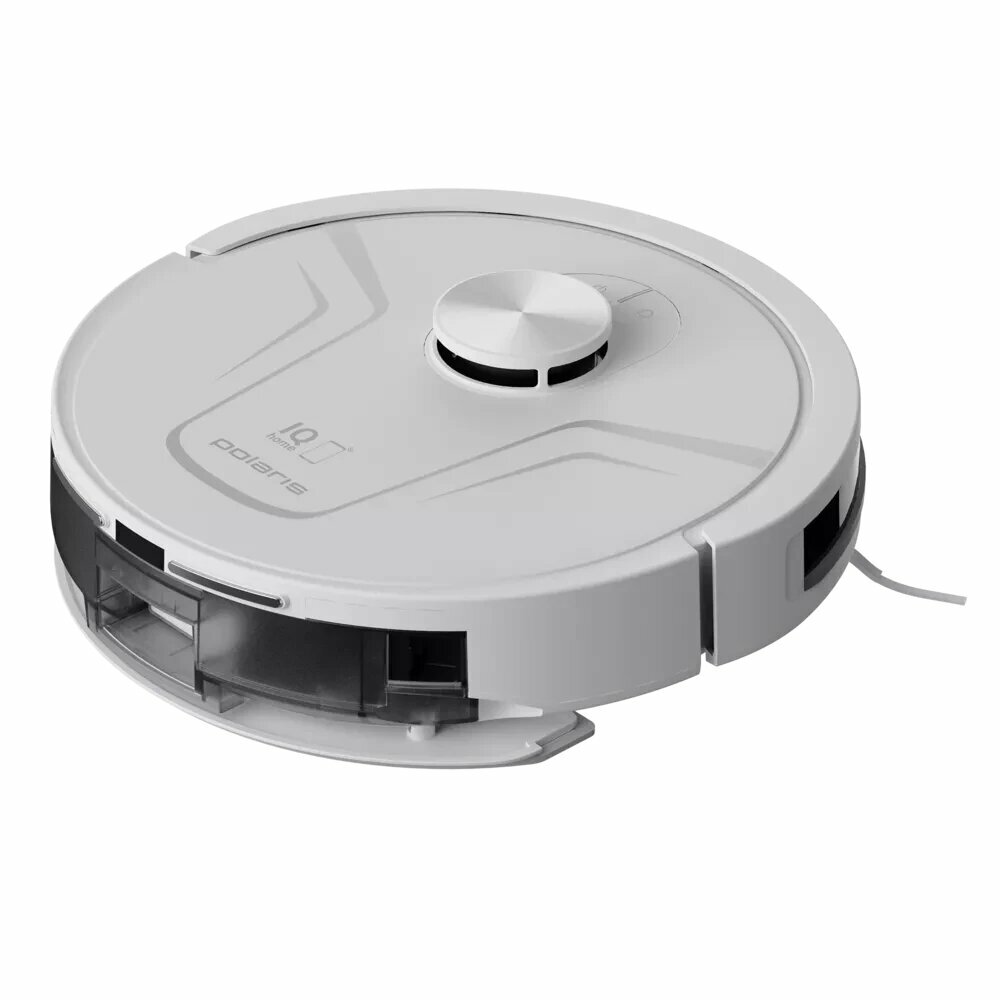 Робот-пылесос Polaris IQ Home PVCR 4260, LiDAR, сухой и влажный тип уборки, белый