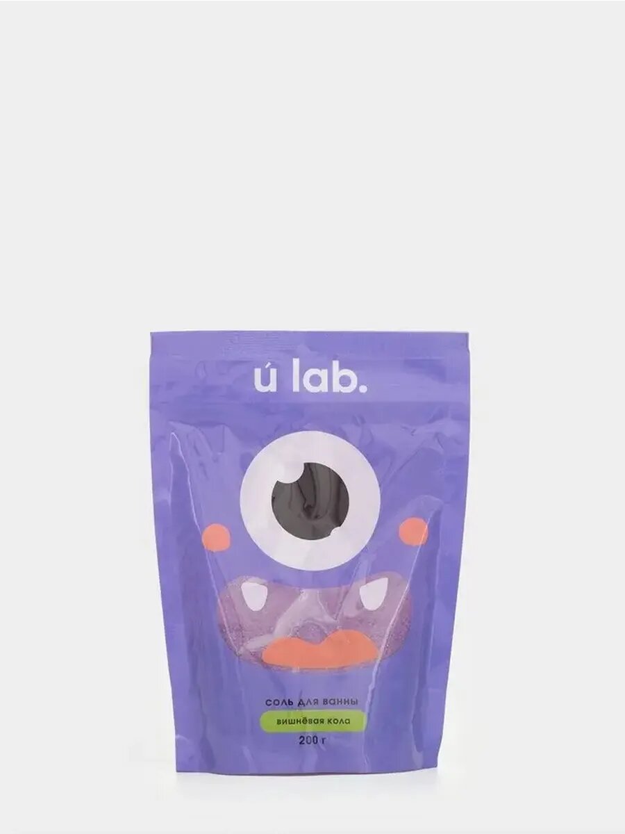 Детская соль для ванны с ароматом вишнёвой колы