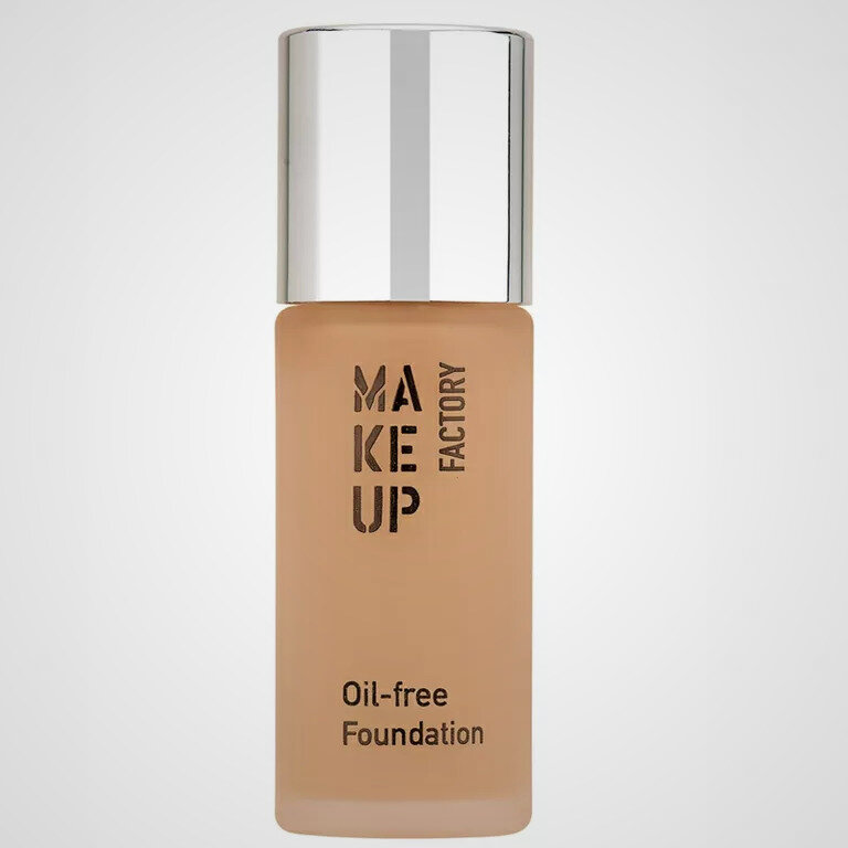 Матовый тональный крем тон 21 Светлый мокка MAKE UP FACTORY Oil-free Foundation Тональный крем 20 мл