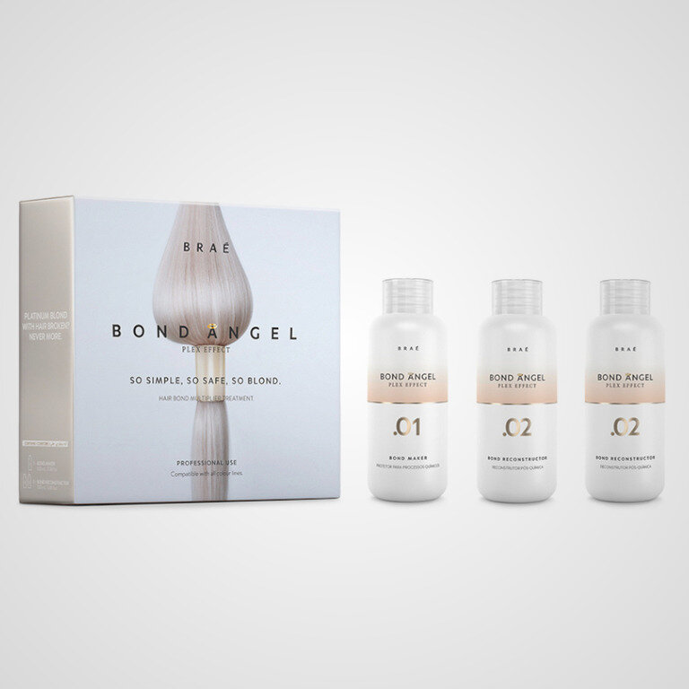 Комплект салона 3 x 100 мл (15 процедур) BRAE Bond Angel Salon SET Набор 1 шт