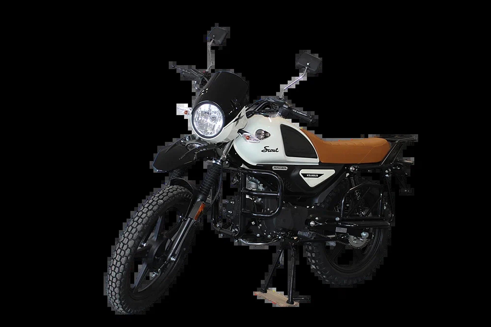 Мопед Racer RC50 H Scout M2, 4-тактный двигатель, 125 куб. см, белый