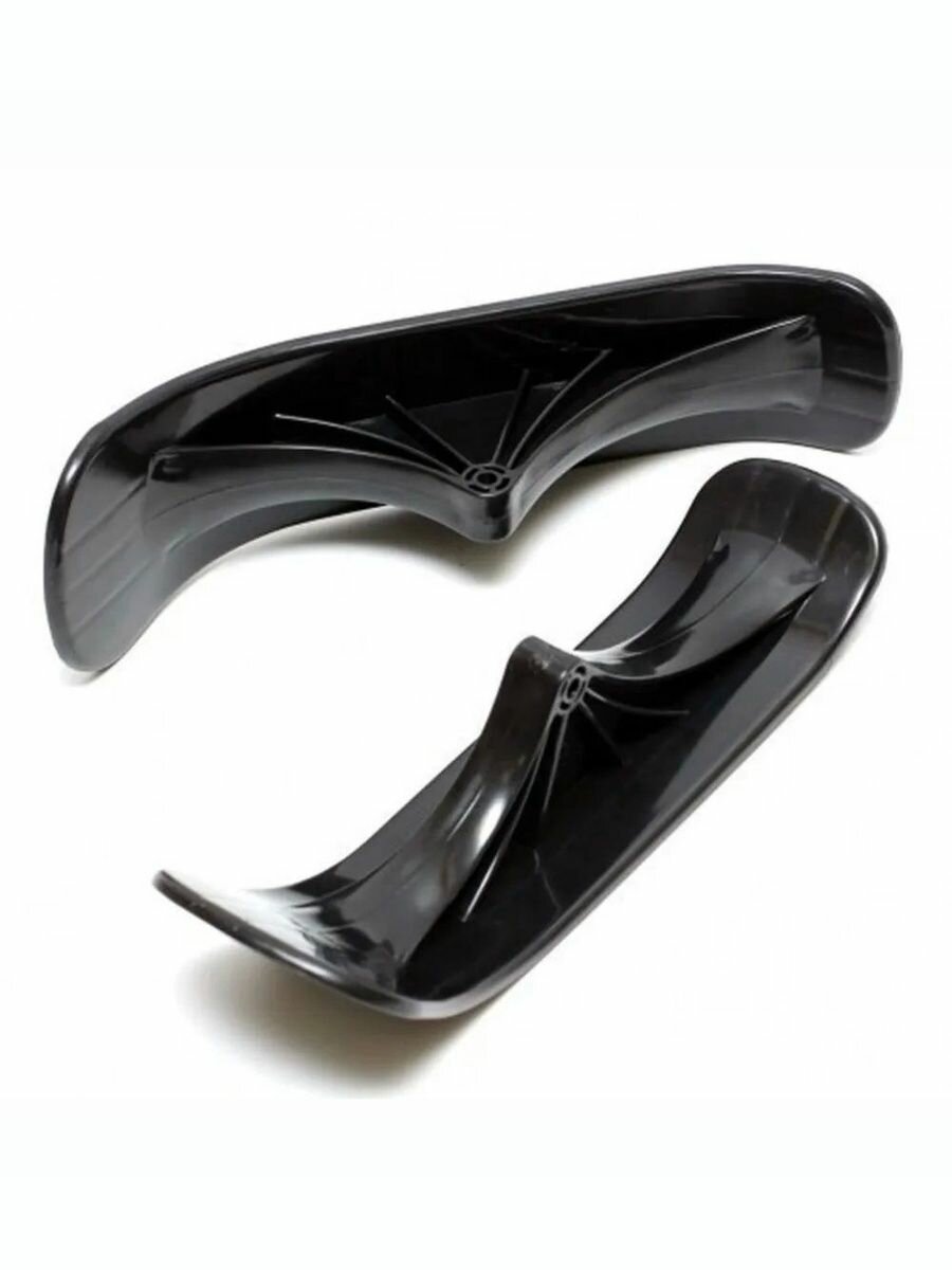 Лыжи для Самоката czONe (2 штуки) / Размер 38х9 (11)см, Усиленные, Цвет Черный