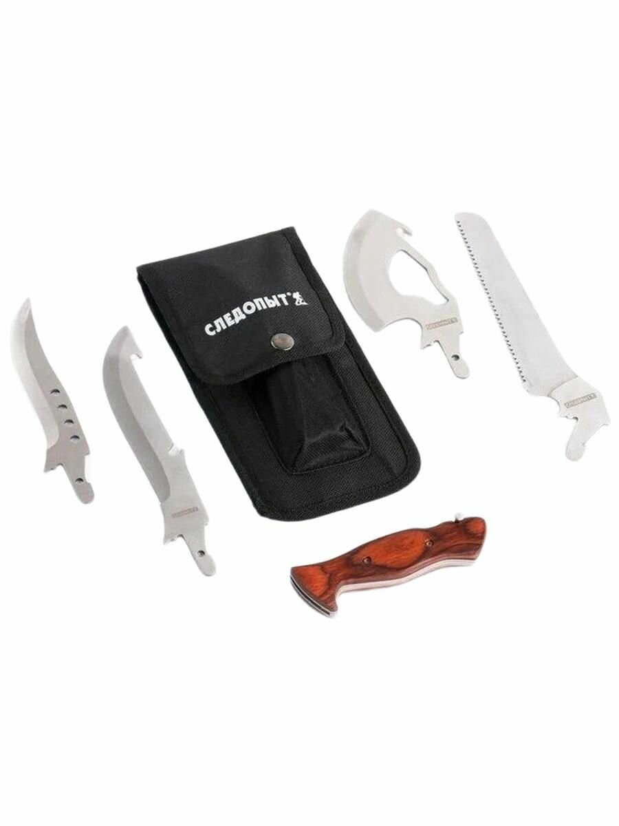 Набор туристический Следопыт (пила, топор, нож)