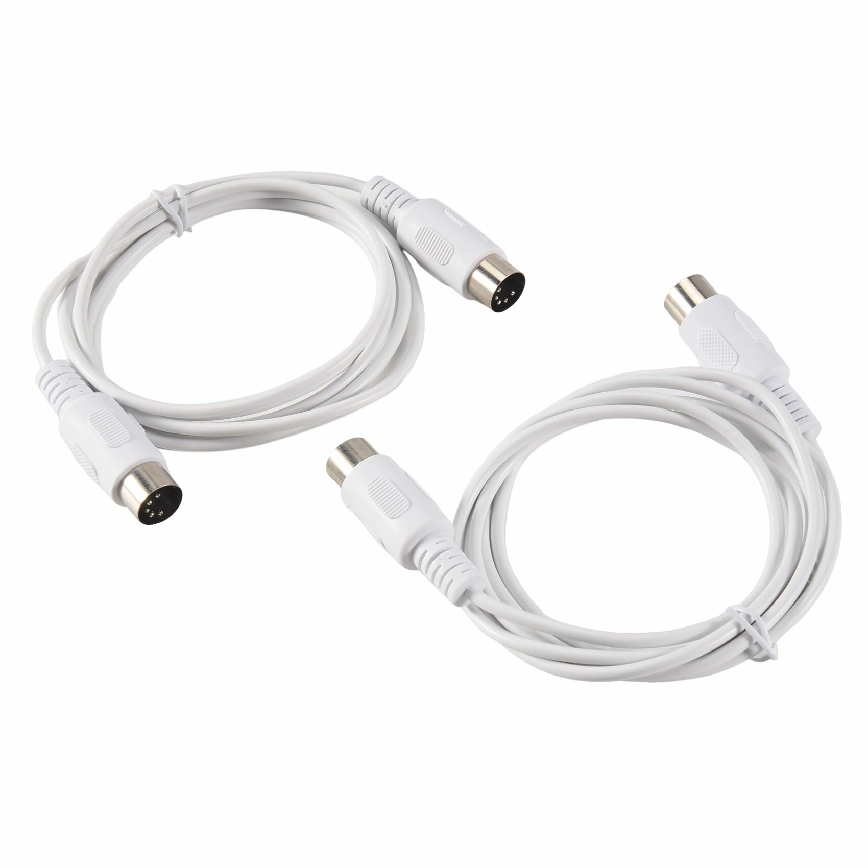 (T S B I) 2 шт, удлинительный кабель MIDI, 5-контактный штекер, электрическое пианино, клавиатура, инструмент, совместим с ПК, 1,5 м