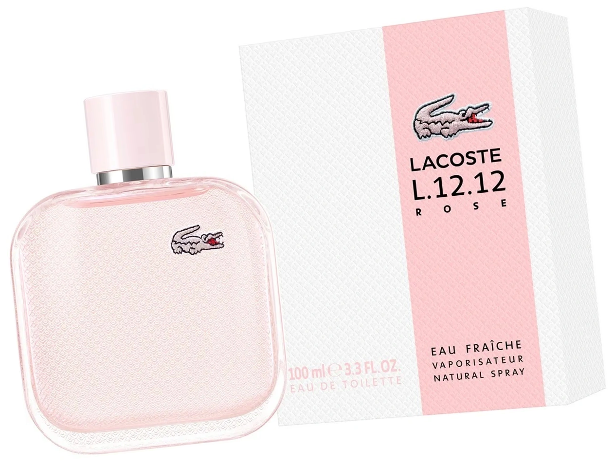 Туалетная вода Лакост Л 12 12 Роза О Фреш 100 мл для женщин / Lacoste Rose Fraiche