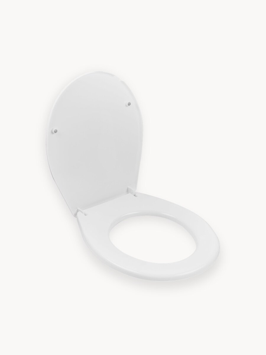 Сиденье для унитаза с крышкой белое AV ENGINEERING AVE129717