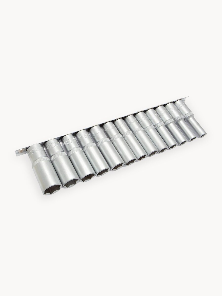 Набор головок шестигранных удлинённых 1/2" 13 шт, Дело Техники, 620313