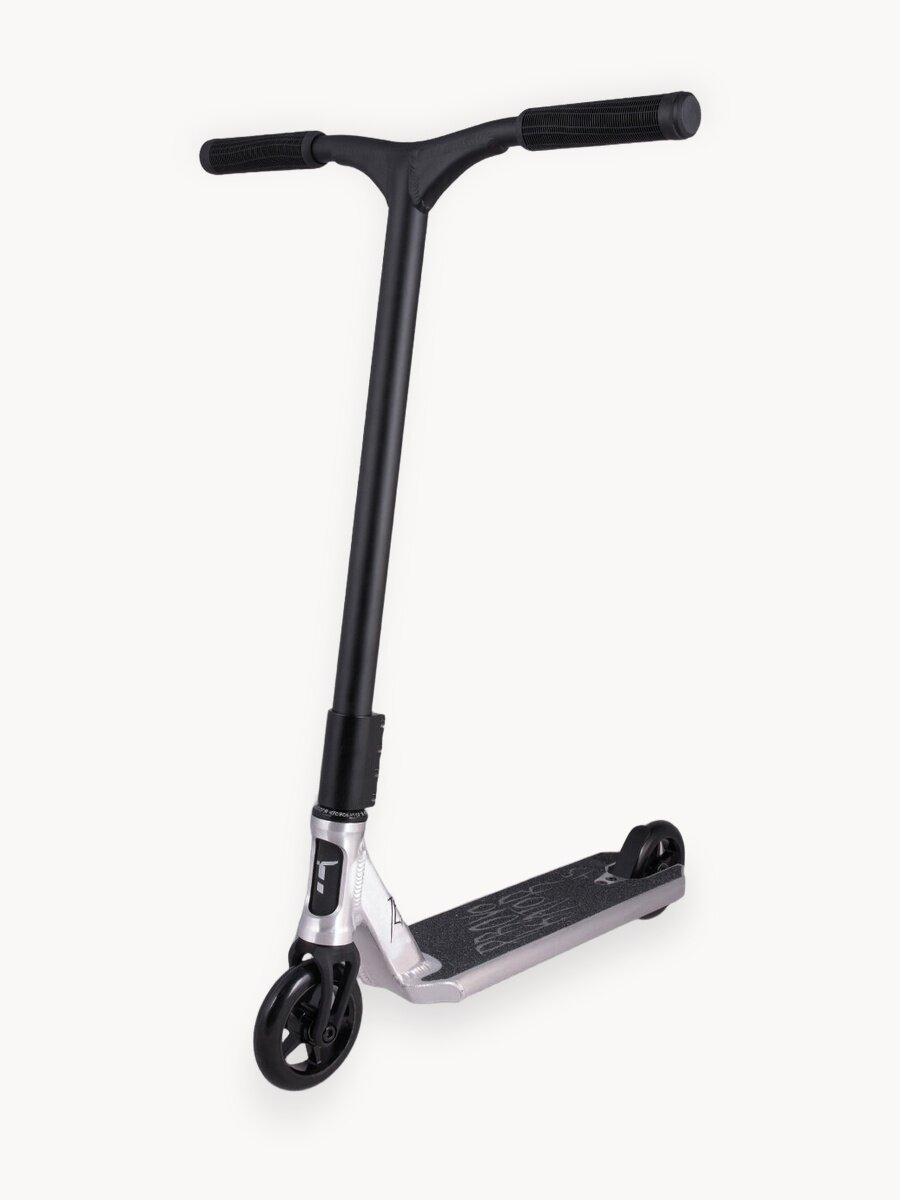 Трюковой самокат TechTeam Provokator 45 (Brashed-Black), алюминиевый, на рост 115-135 см