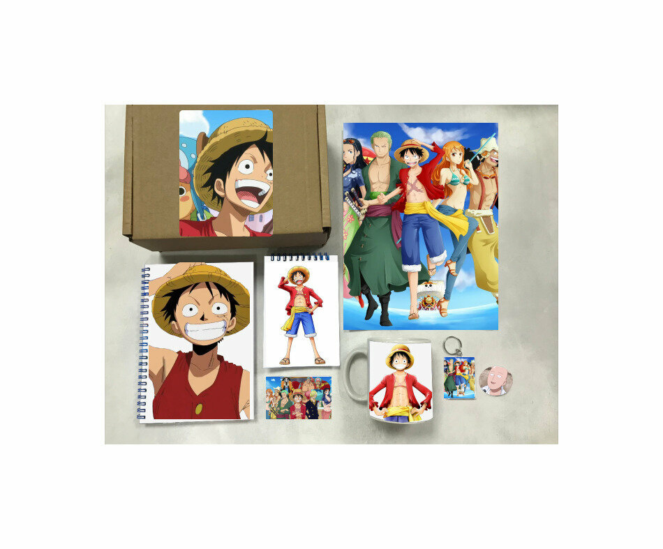 Бокс GOODbrelok принт "Ван Пис, One Piece" - OP0004