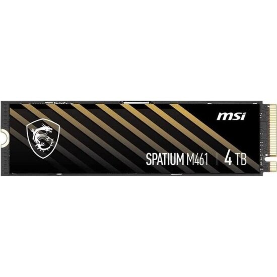 SSD диск Msi Spatium M461, 4000GB, M.2 2280, PCIe 4.0 x4 (S78-440R030-P83)