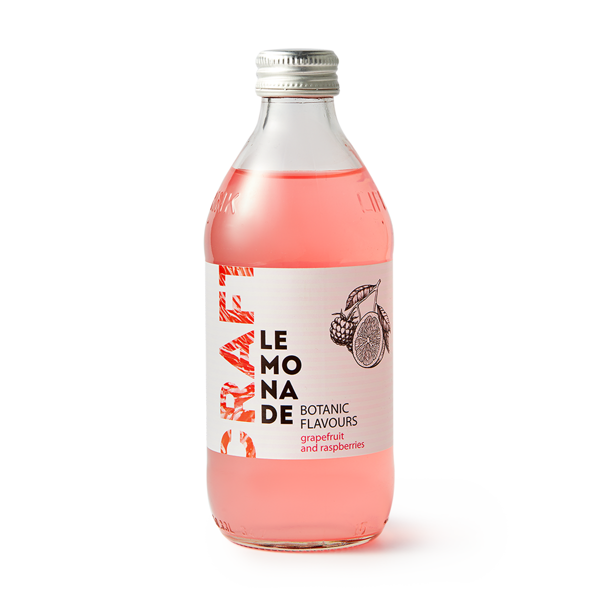 Напиток StarBar Craft, малина-грейпфрут, газированный, 0,33 л