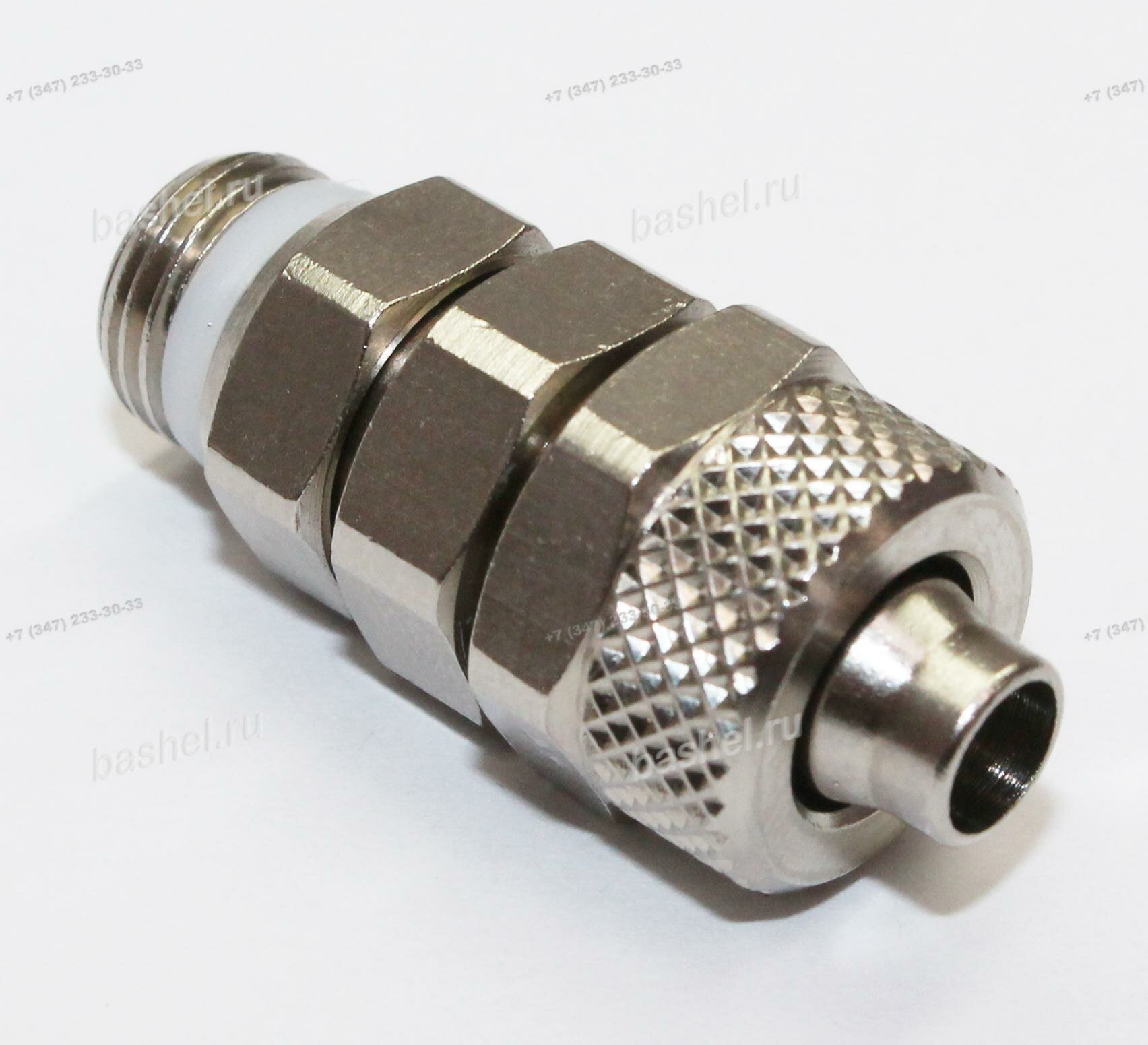 1560 8/6-1/8, Фитинг накидн. гайка прямой, Camozzi