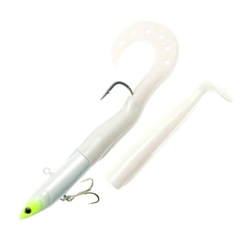 Приманка мягкая огруженная Kinetik Westin Slim Jim 25см 340гр #Vomit Ammo