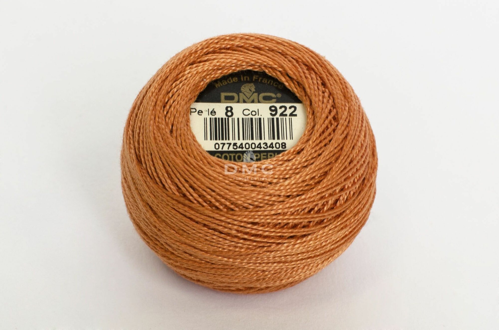 Мулине DMC Perle #8 (80 м.) арт. 116/8, цвет 0922