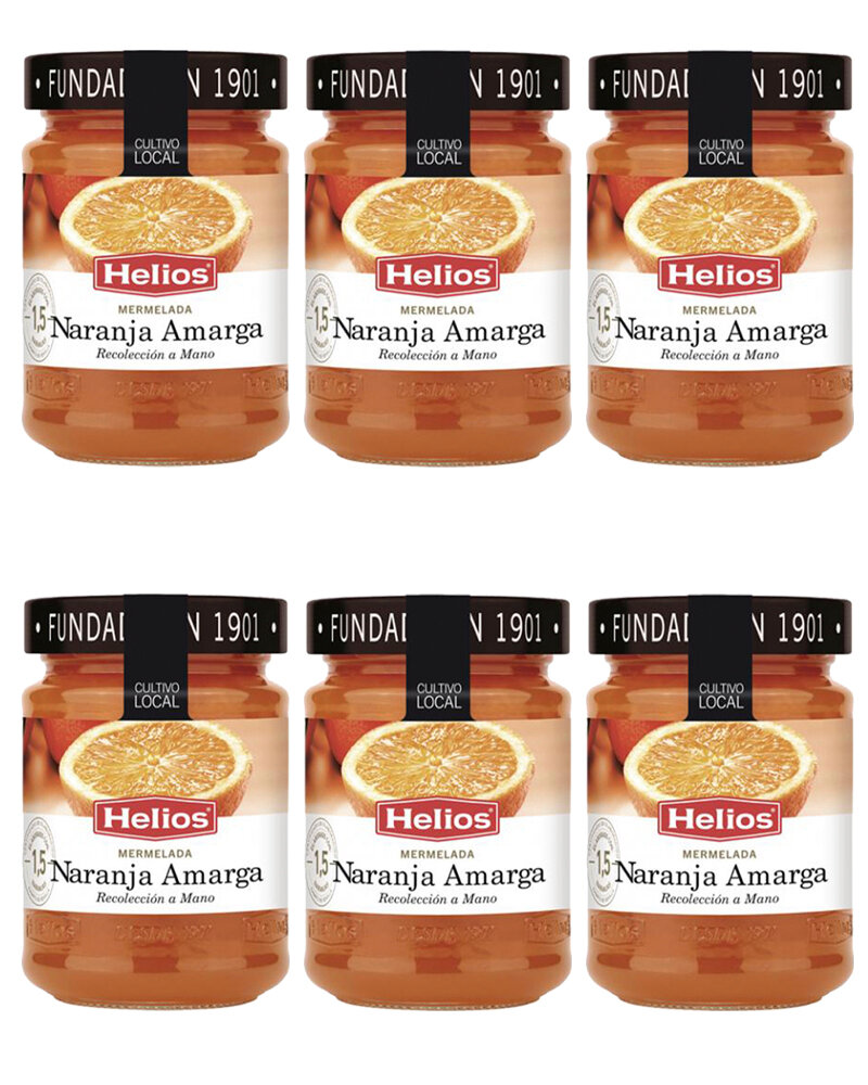 Конфитюр Helios из горького апельсина Extra 340 гр. - 6 шт.