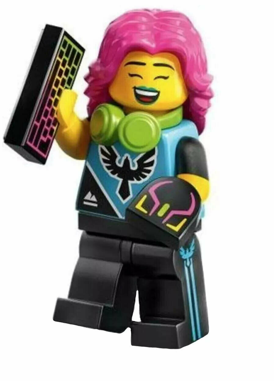Конструктор LEGO Minifigures 71045-2 Киберспортивный геймер, 8 деталей, от 5 лет, 2024 год