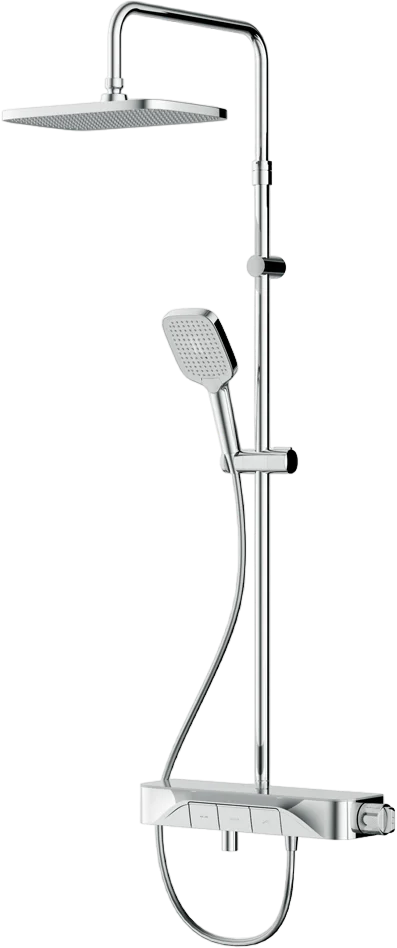 Душевая стойка Am.Pm Func F078F300 хром, с термостатом