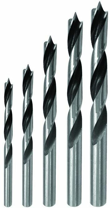 Бибер 71205 Набор сверл по дереву 4-10мм (5шт)