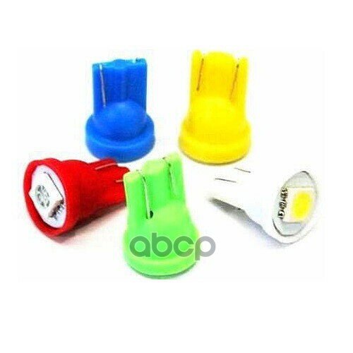 LEDO Лампа светодиодная W5W 1SMD синяя 12V LEDO арт. 12966s1n1b