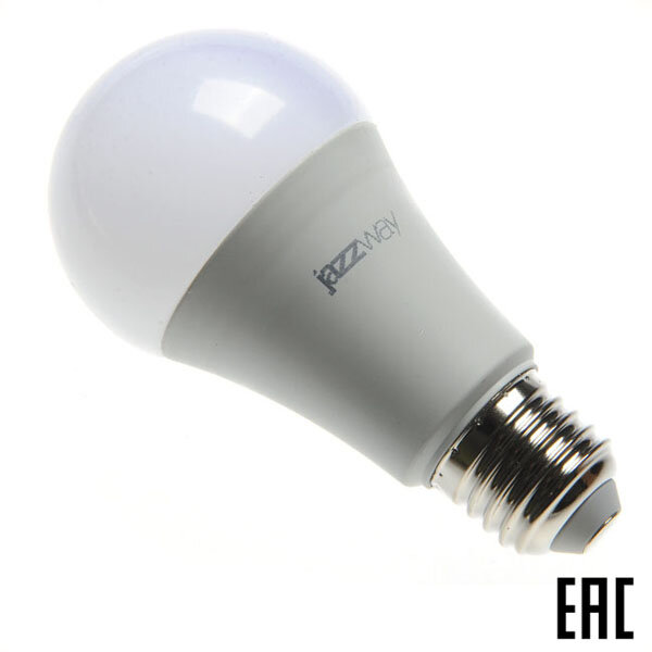 Лампа светодиодная "груша" х/б свет 15Вт 5019638 PLED-SP A60 15W E27 4000KJazzway (4 шт. в комплекте)