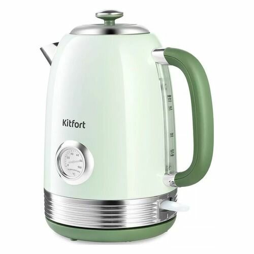 Чайник электрический KitFort КТ-6604, 2200Вт, мятный