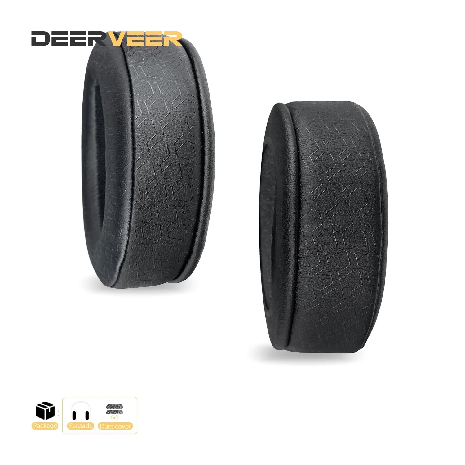 Сменные подушечки DEERVEER для классических наушников Meze 99, утолщенные подушечки из пены с эффектом памяти, чашки, наушники, чехол для ушей