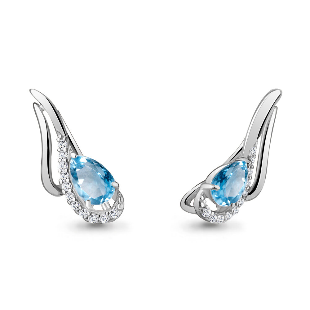 Серьги, серебро, 925 проба