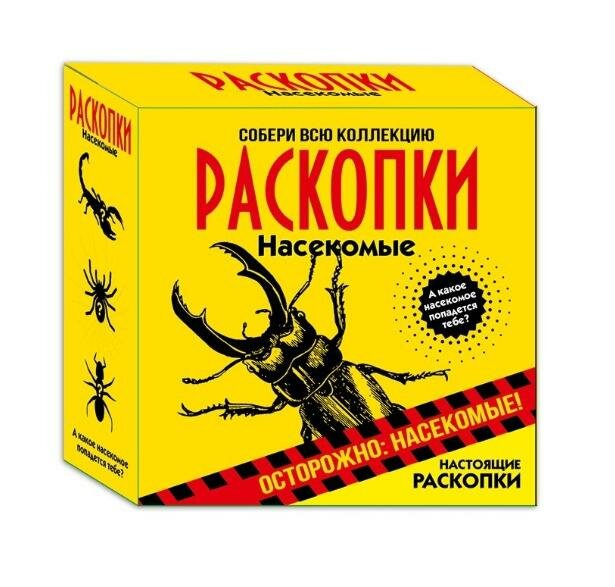 Bumbaram Набор для проведения раскопок "Насекомые"