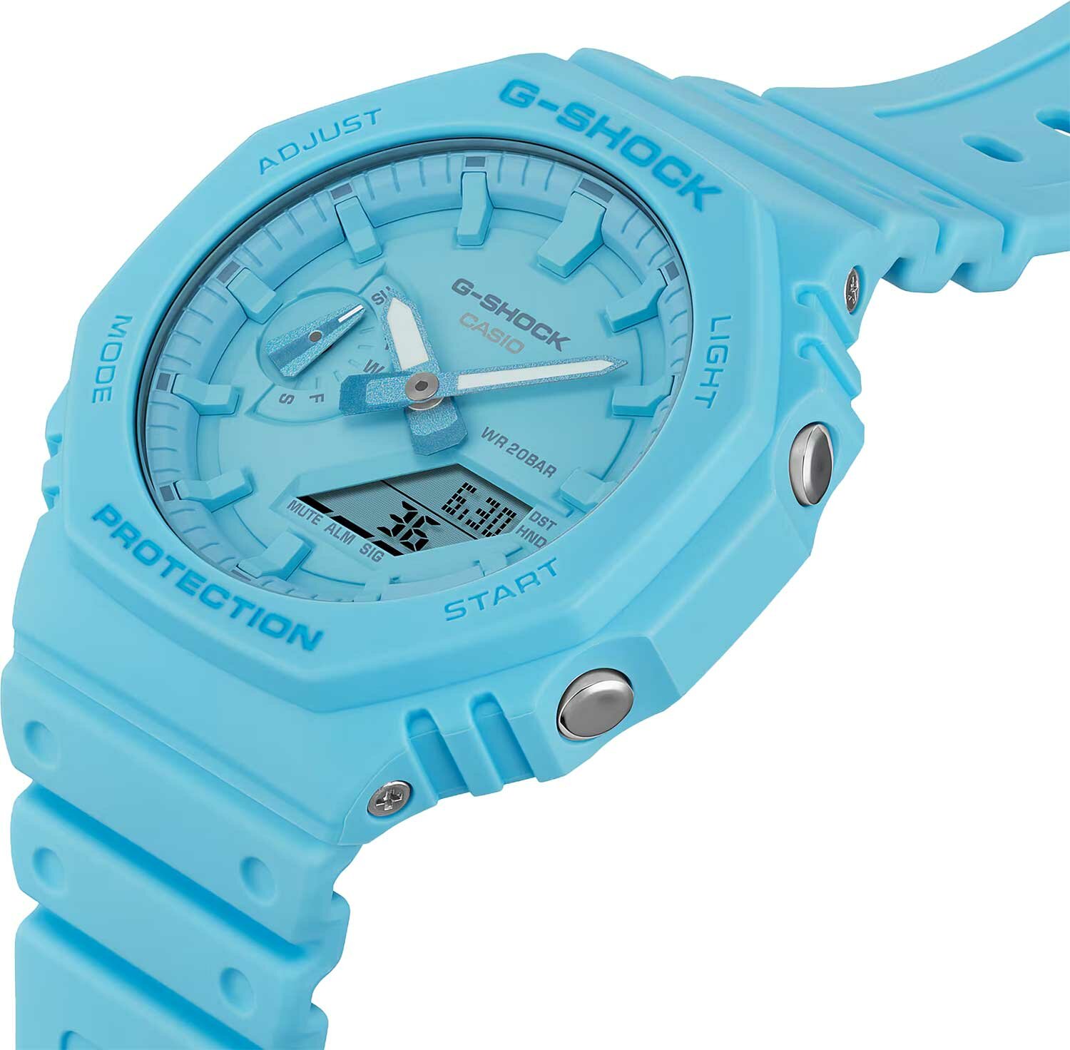 Наручные часы CASIO G-Shock, голубой — фото 1