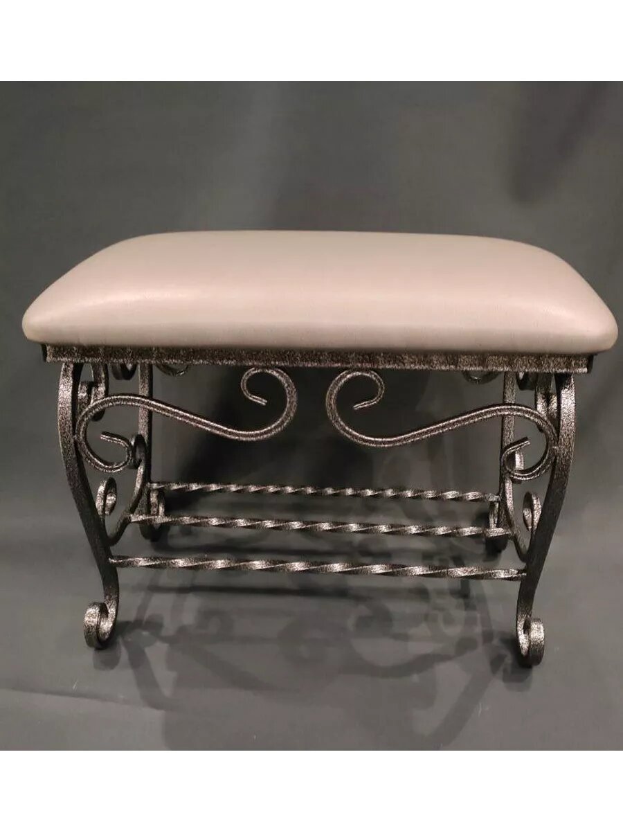 Кованый пуфик N7