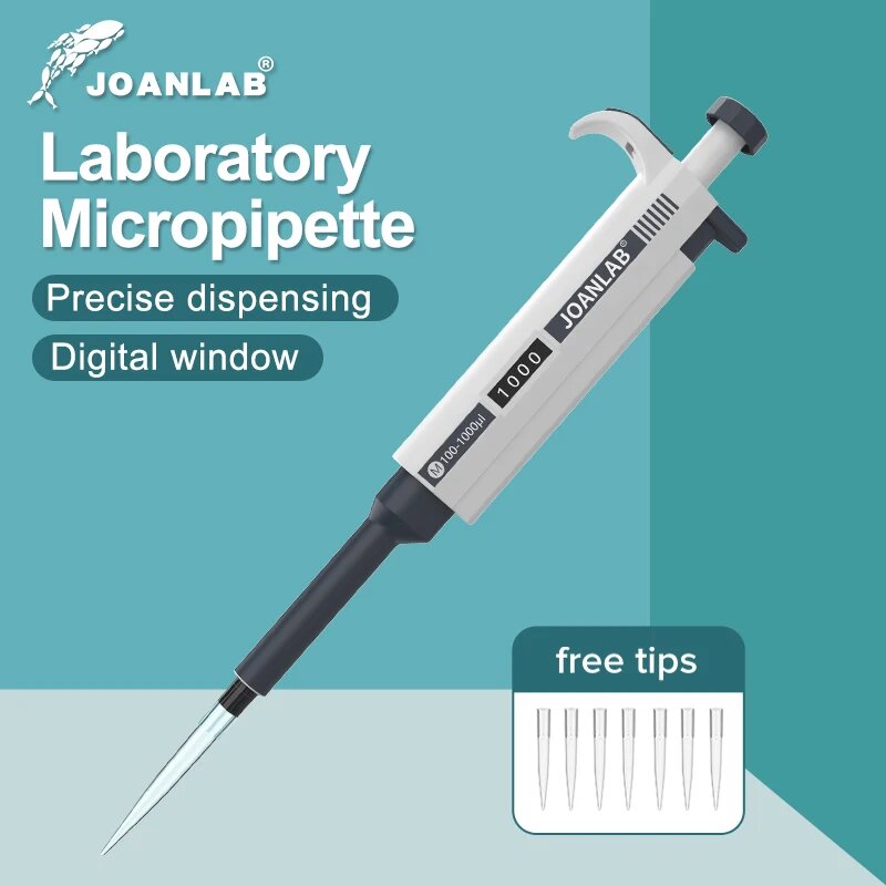 Автоматическая микропипетка JOANLAB, 100-1000ul