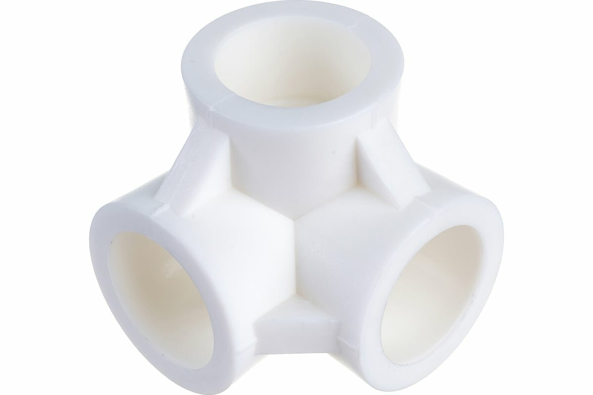 TEBO PPR двухплоскостной тройник 25 мм 030040802 для водопроводной системы в доме