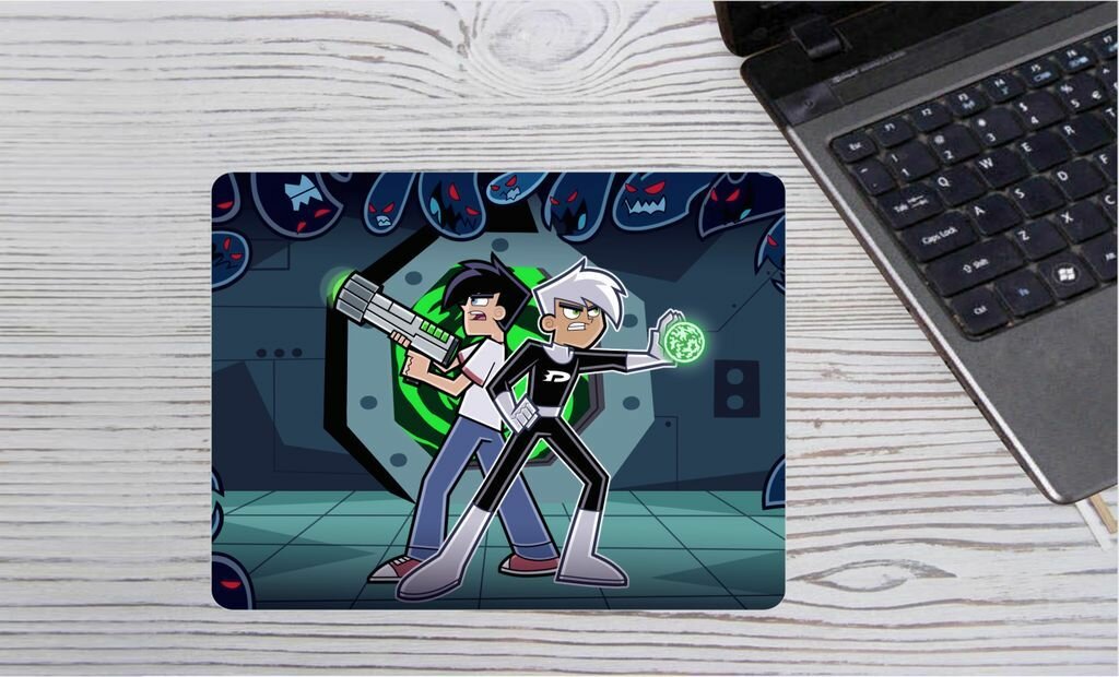 Коврик для мышки игровой 36 на 29 см GOODbrelok Дэнни-призрак, Danny Phantom №8