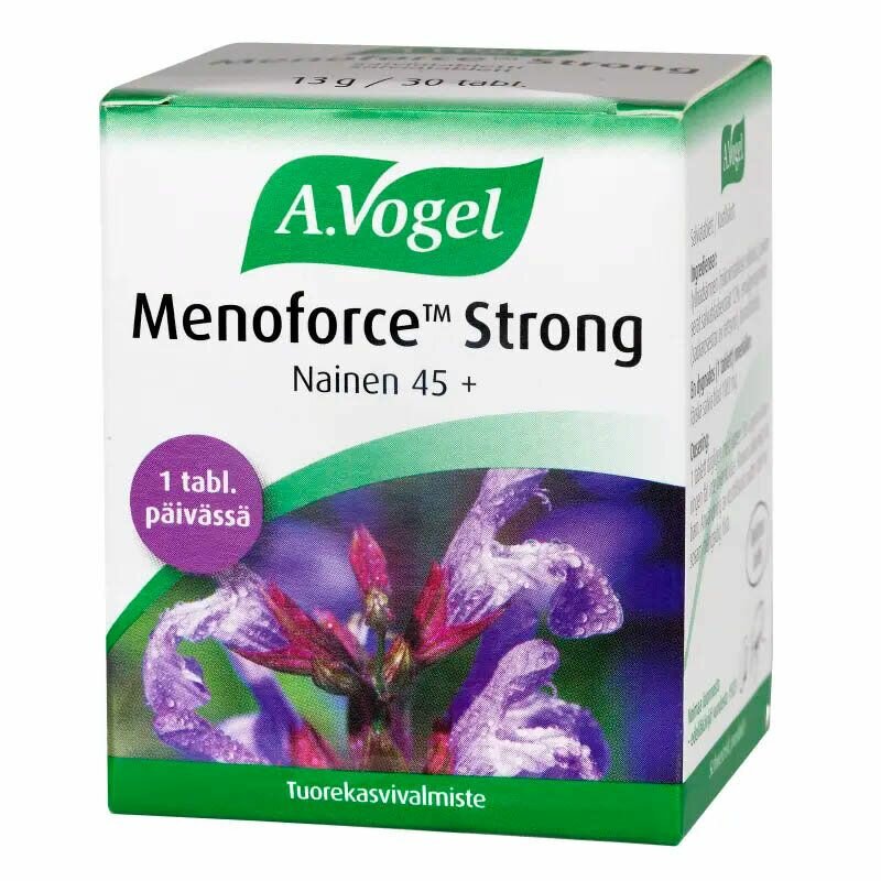 Витамины при менопаузе A.Vogel Menoforce Strong 45+ - 30 таб. Финляндия