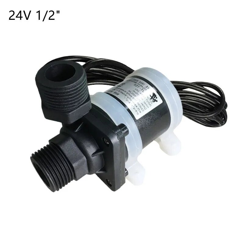 Бесщеточный погружной водяной насос JT-750D 12В черный 24V 26.4W