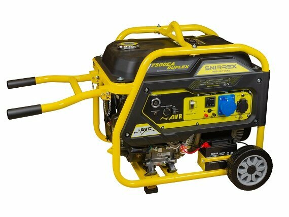Генератор бензиновый SNIRREX 7500EA Duplex