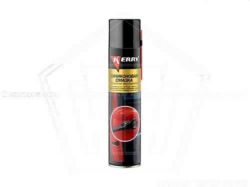 Смазка силиконовая kerry (400 мл) аэрозоль (kr-941-3)