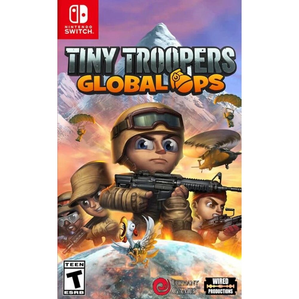 Игра Tiny Troopers Global Ops (Nintendo Switch, русская версия) Wired Productions Картридж 12+