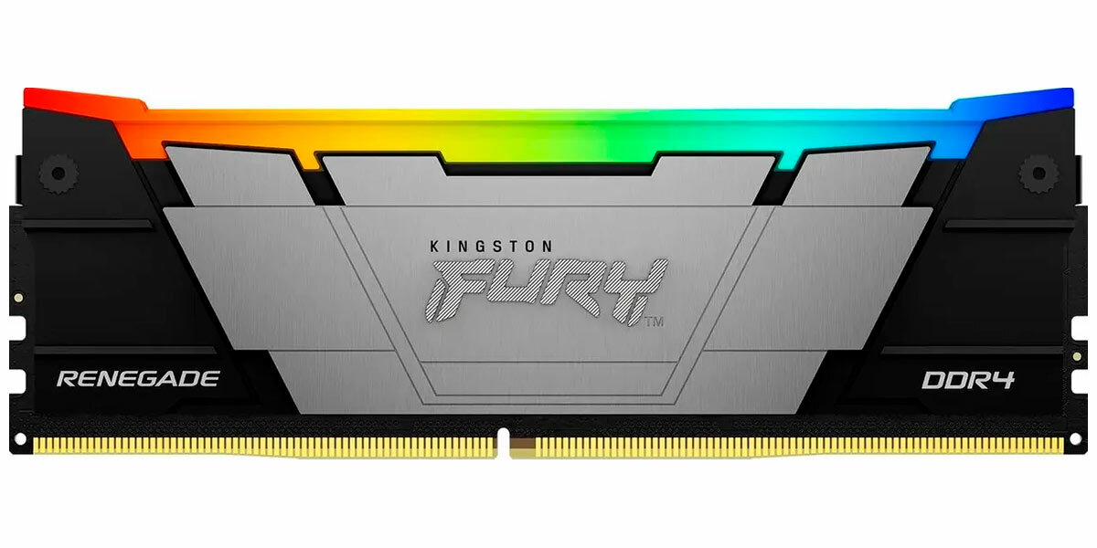 Оперативная память Kingston DDR4 8GB 3200MHz FURY Renegade RGB (KF432C16RB2A/8)