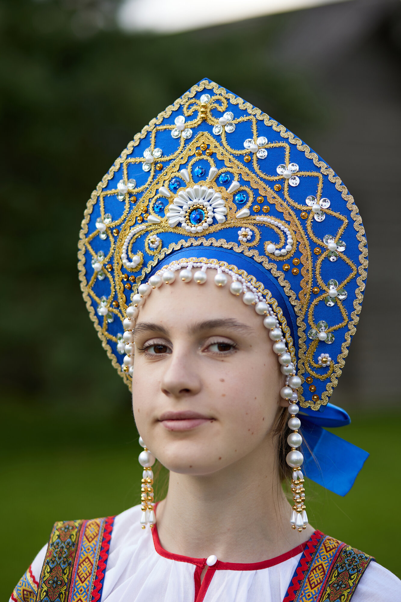 Кокошник Забава Углич "Любава" КЛ-10/02-СЗ