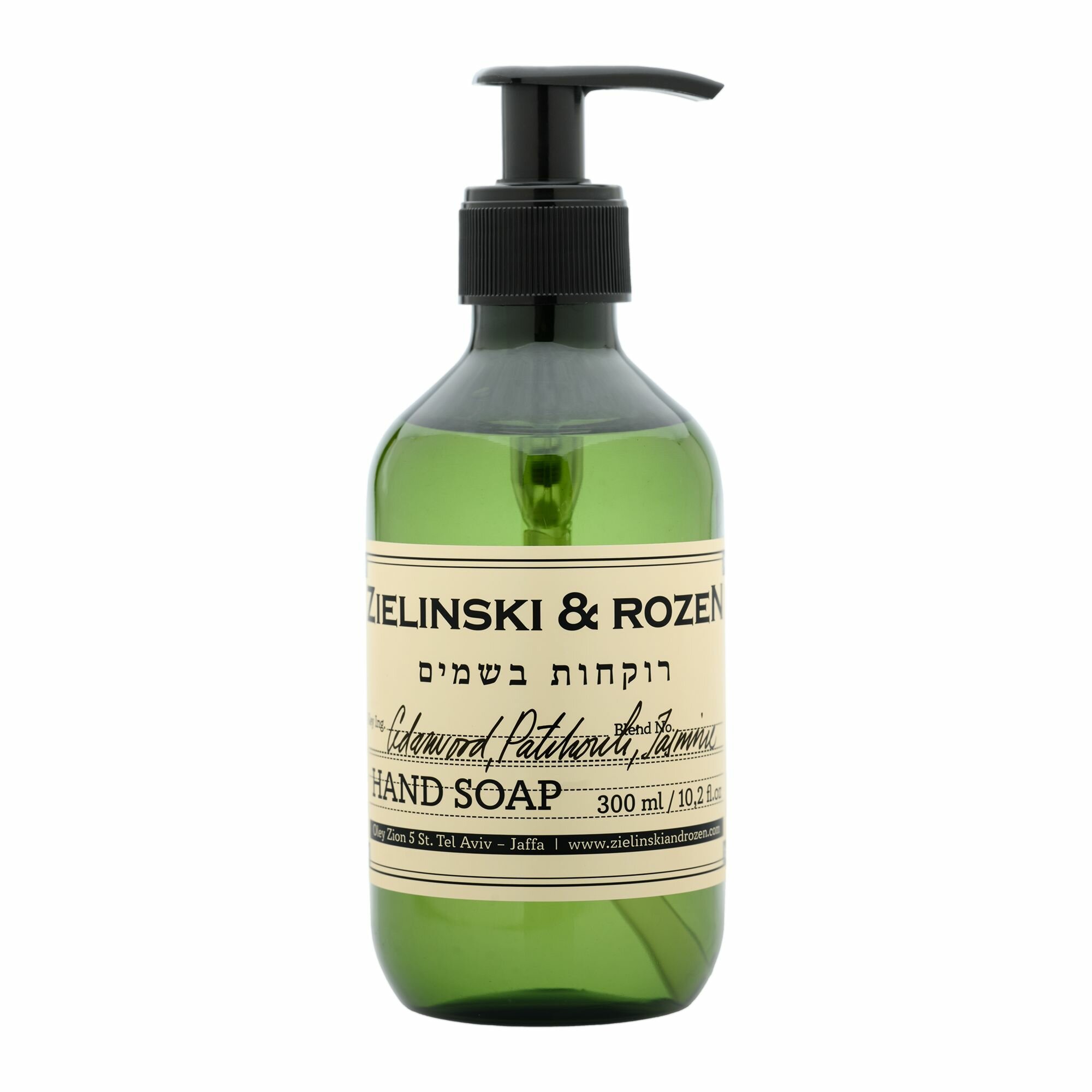 Zielinski & Rozen Жидкое мыло Кедр, Пачули, Жасмин (300мл)