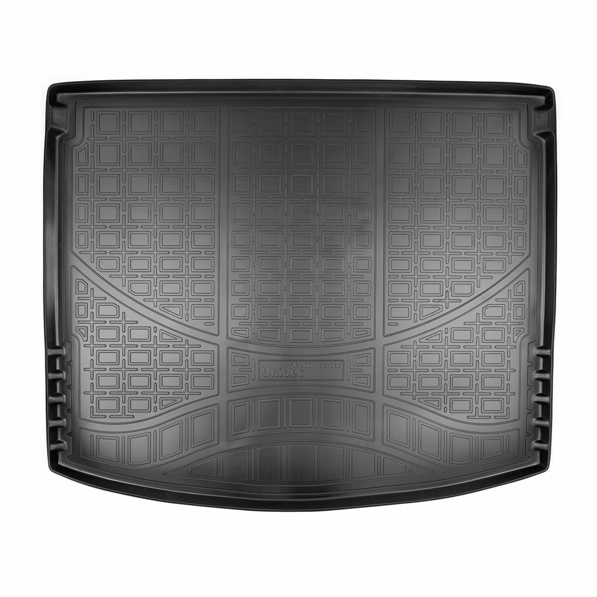 Коврик в багажник для Mazda 3 в кузове HB (2013-2019) Черный, полиуретан, Norplast. NPA00-T55-052