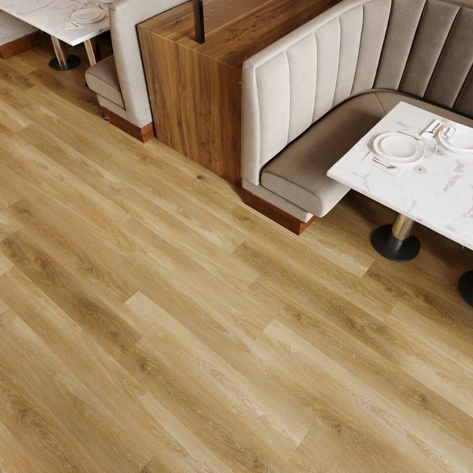 Каменно-полимерная плитка (SPC) Natisston LEGER 5001-11 Gaula (1220х183х3,5), 2,23 м2