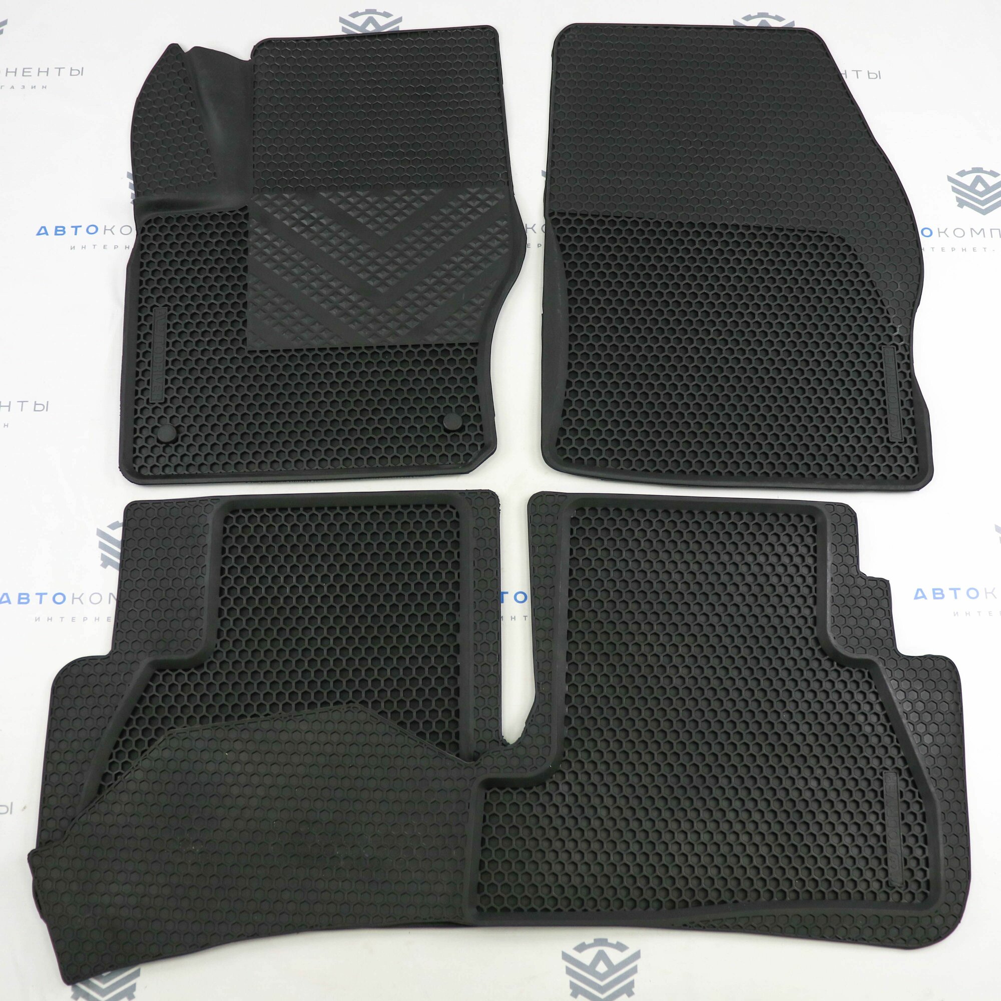 Ковры салона EVAcell с бортами для автомобиля Ford Focus 3 (2011-2015)