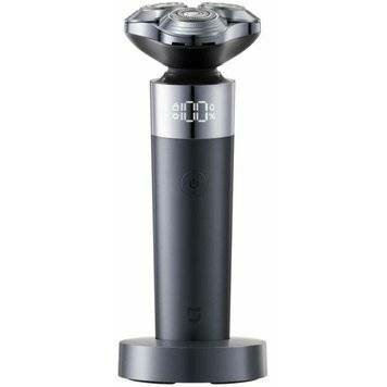 Электробритва роторная S302, плавающие головки, темно-синяя