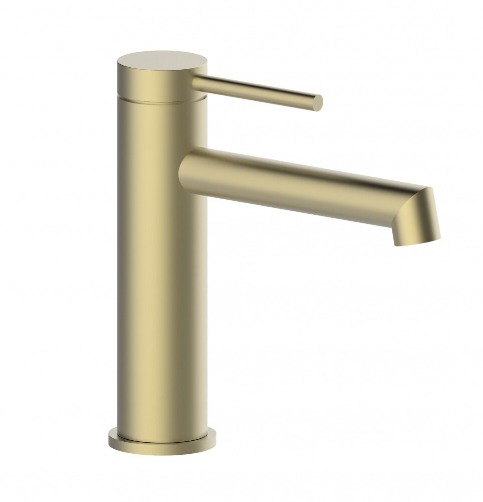 Смеситель Vieir V462511-S матовое золото из нержавеющей стали