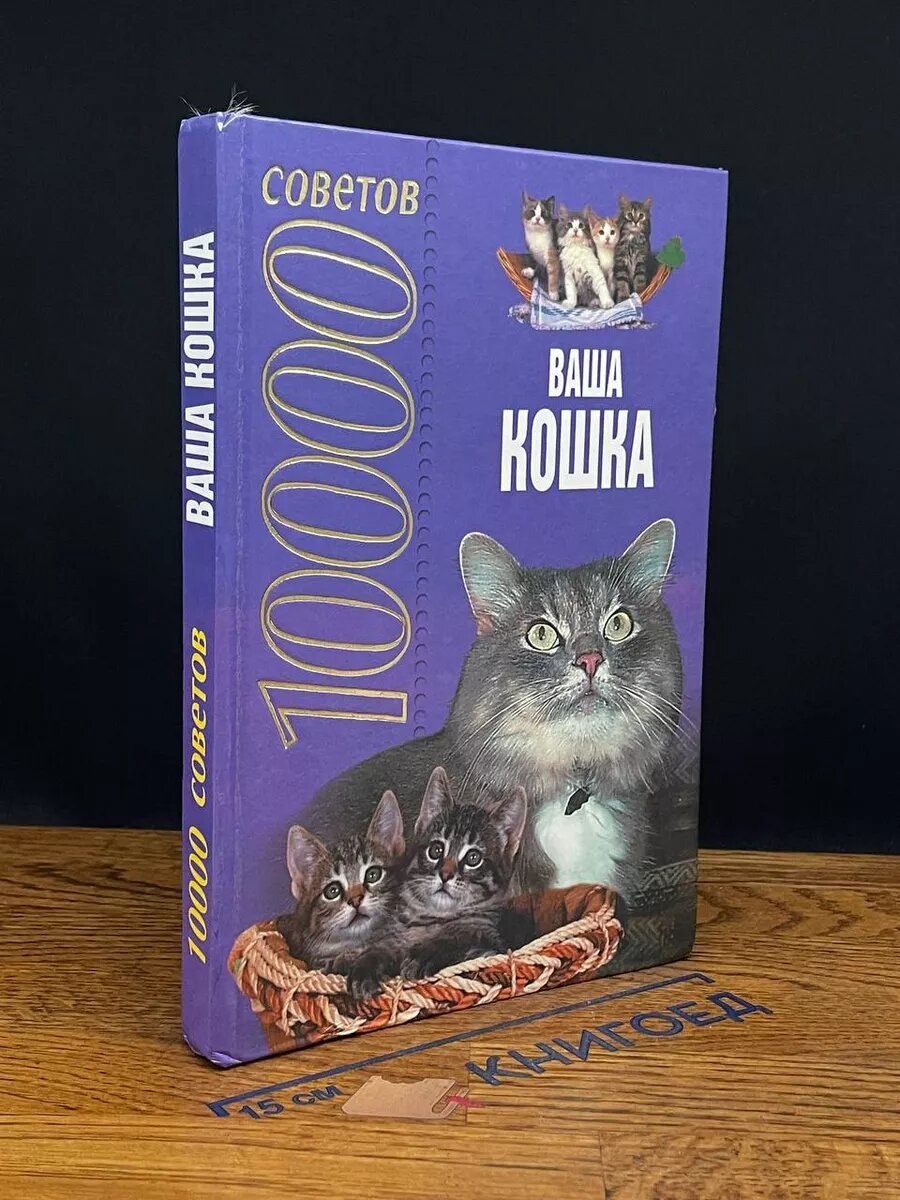 Книга. 10000 советов. Ваша кошка 2002 (2040982257540)