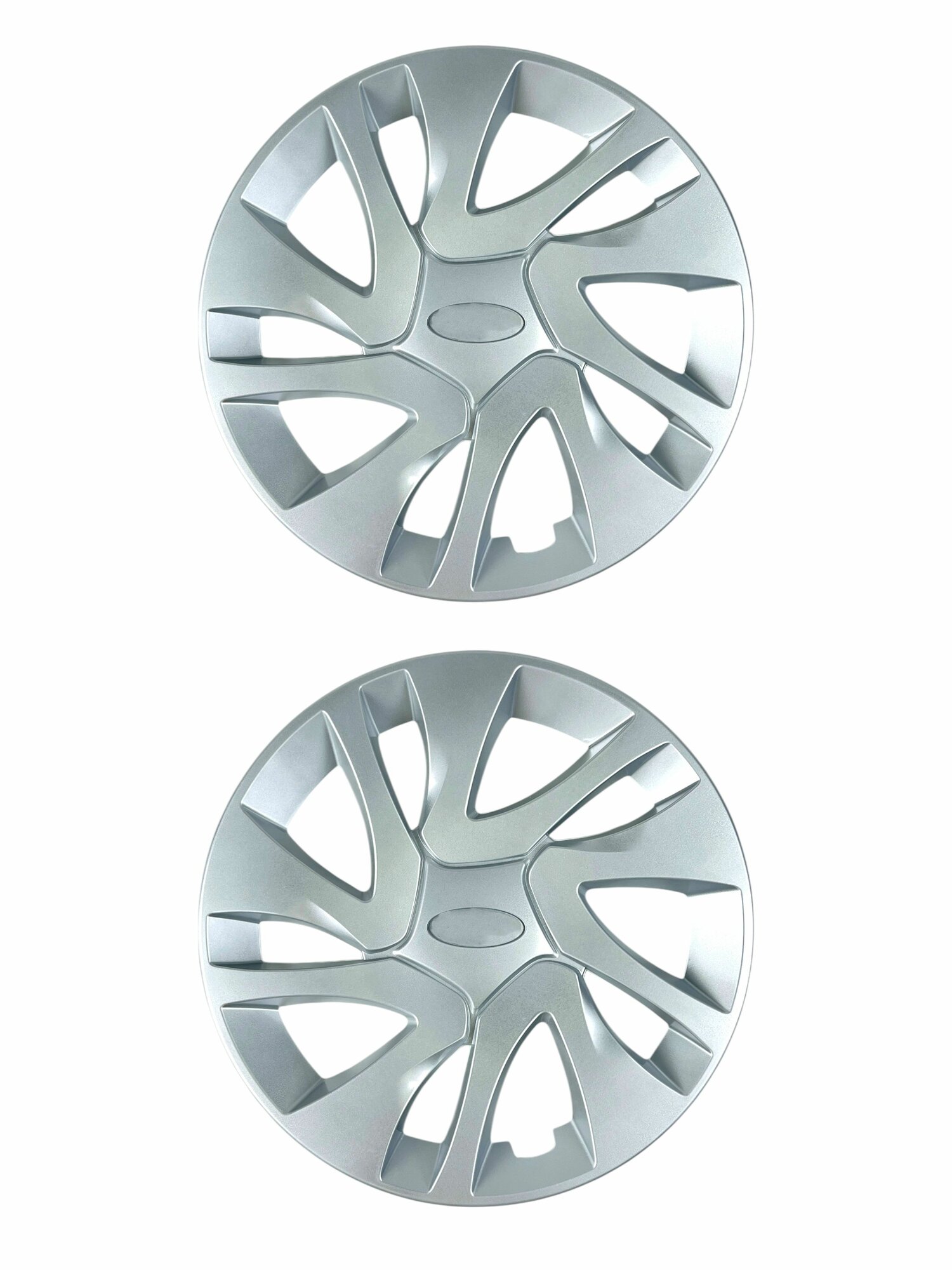 Колпаки на колёса, для LADA, размер 14", серебристый, комплект 2 шт