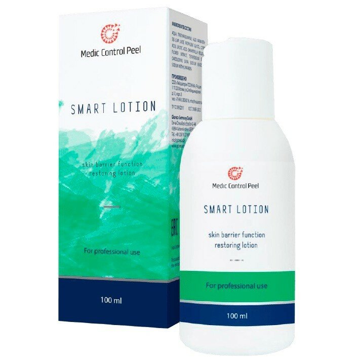 Лосьон, восстанавливающий барьерные функции кожи 100 мл SMART LOTION | Medic control peel