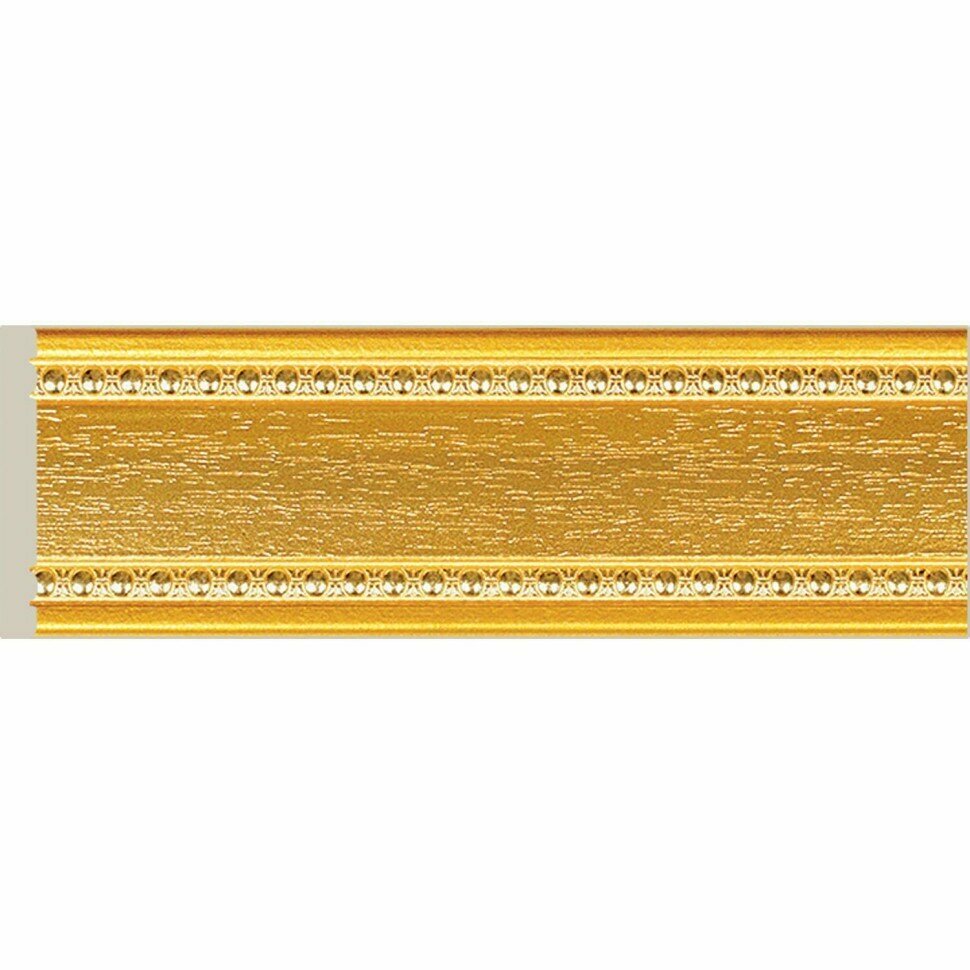 Багет Cosca Бордюр 60 Золотой W1060/GS2 /Д240хШ1.1хВ6см / Коска.